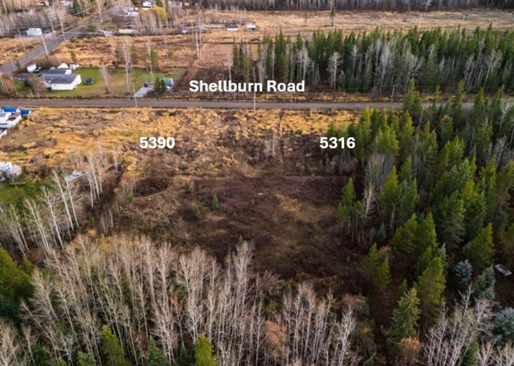 5316 Shellburn Road, North Blackburn, Prince George | Land for Sale in ...