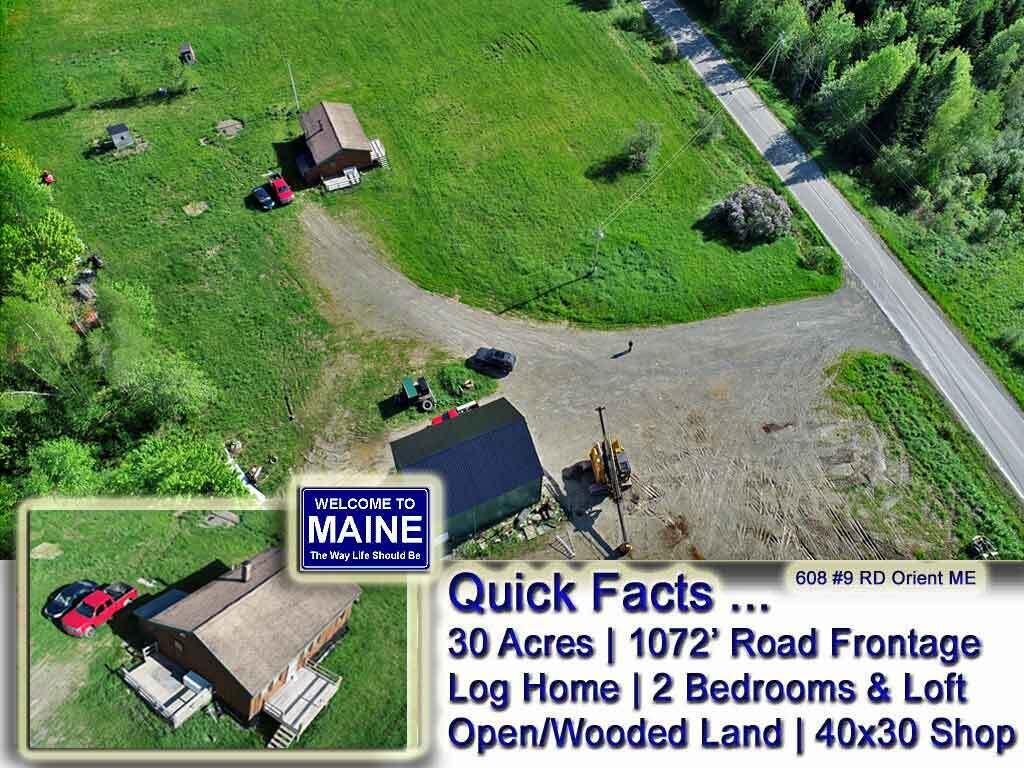 608 Number Nine Road, Orient, ME, 04471 - Mooers Realty