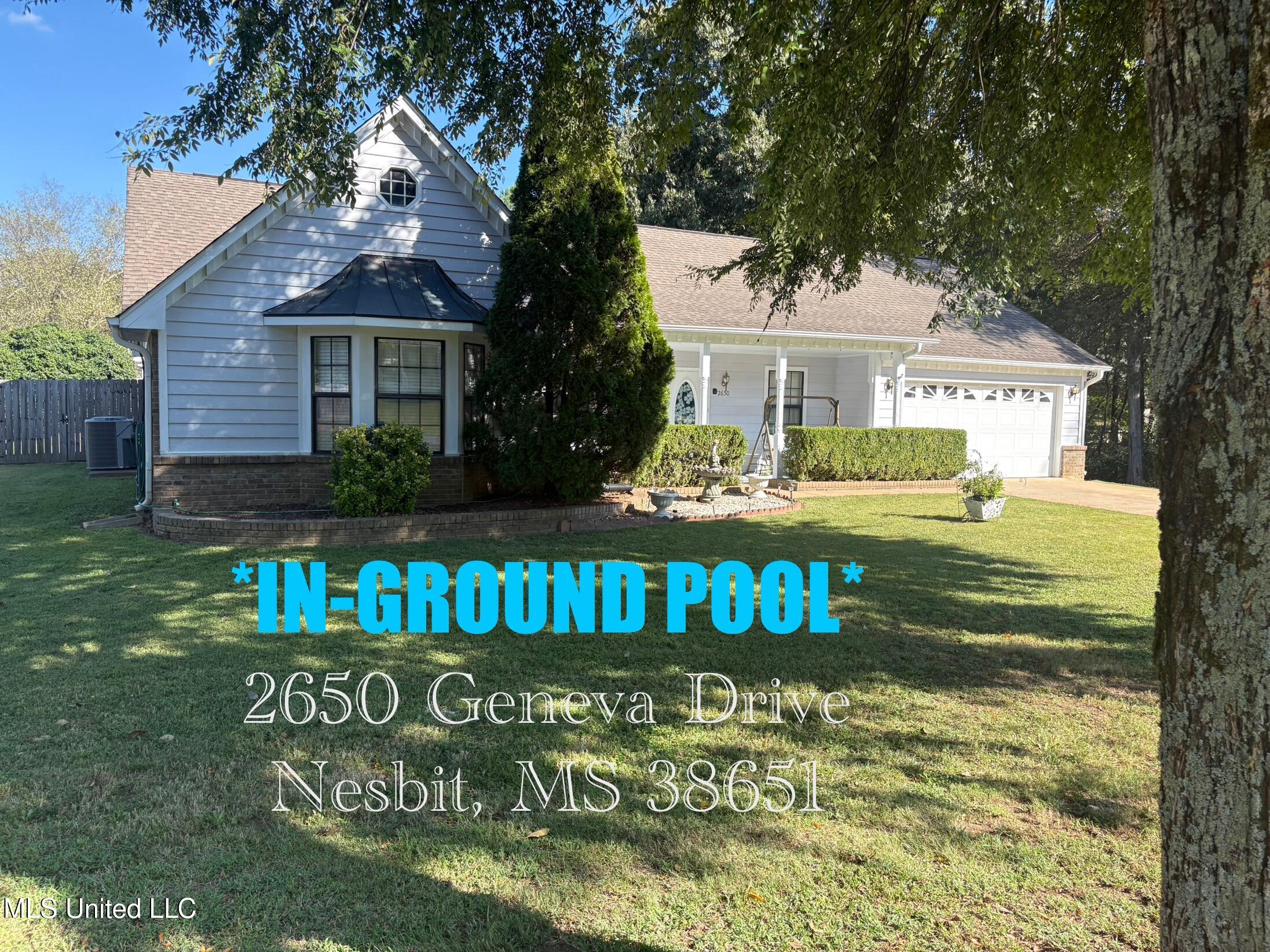 2650 Geneva Drive, Nesbit, MS 38651 | MLS 4128173 | Listing Information ...