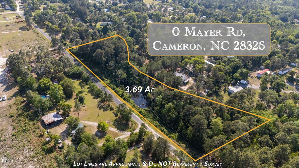 0 Mayer Road, Cameron, NC 28326, MLS #10095687 - Allen Tate