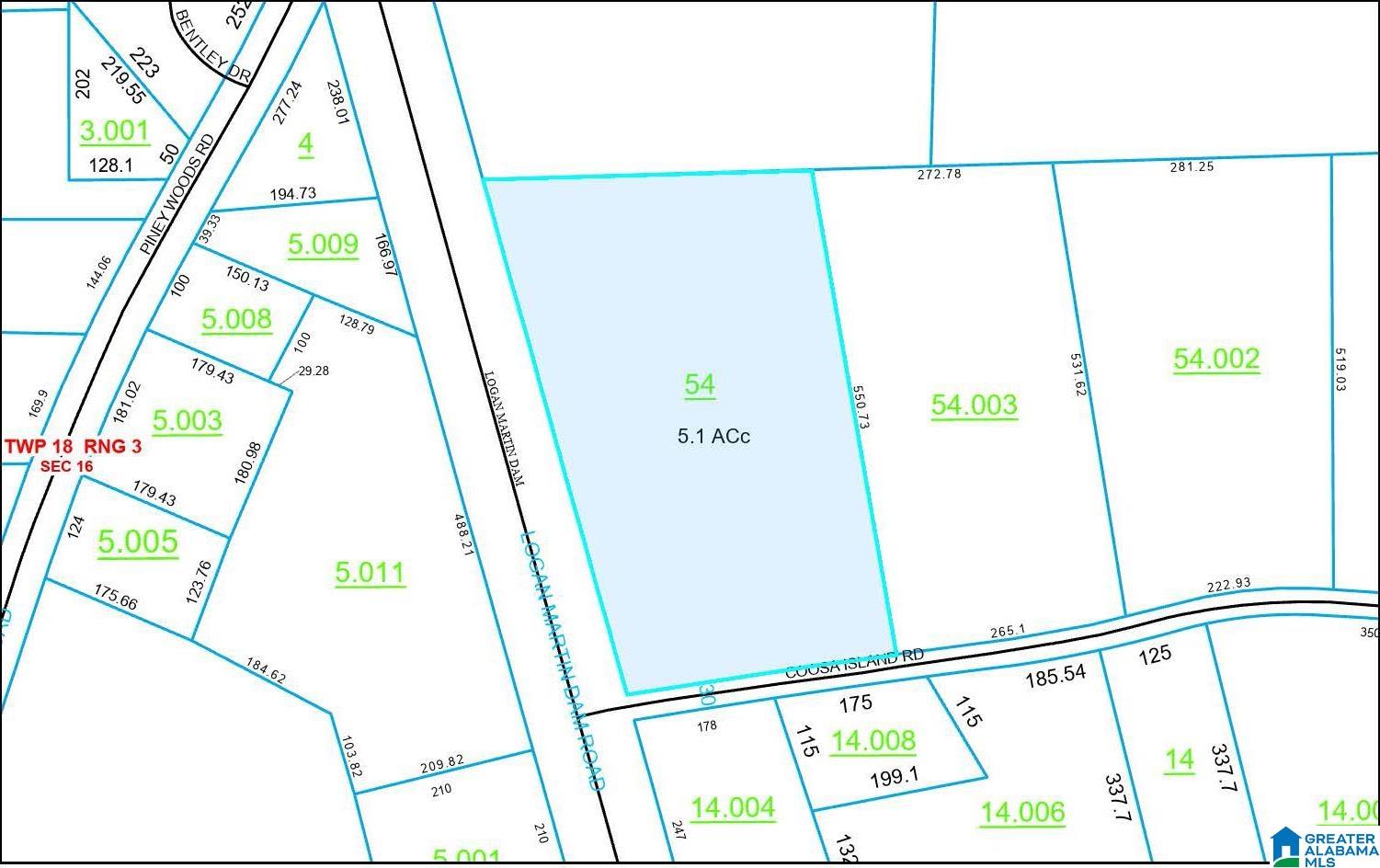 Coosa Island Road, Cropwell, AL 35054 | MLS 21384956 | Listing ...