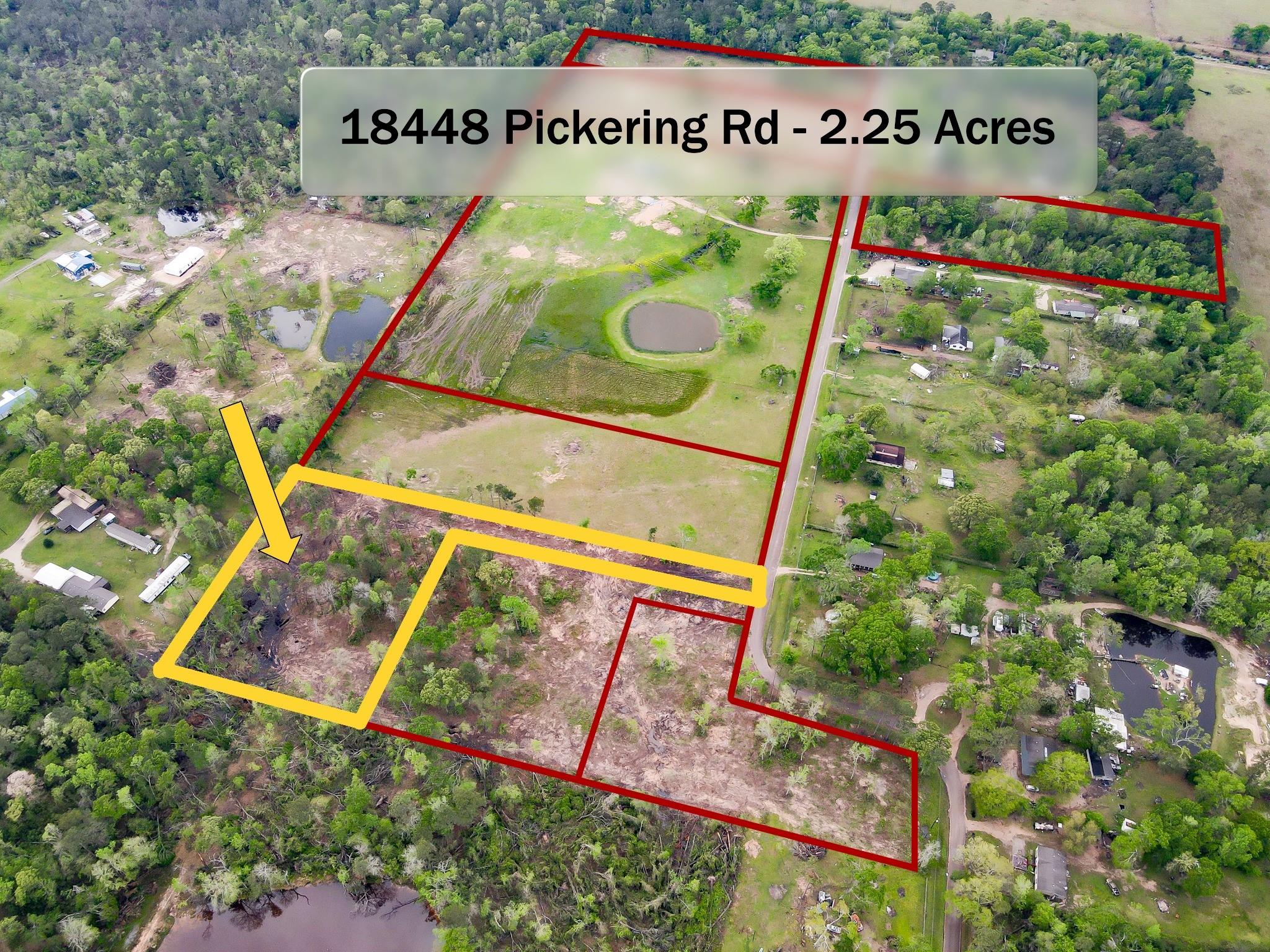 18448 Pickering Road For Sale, Conroe, TX 77302 Land | ByOwner